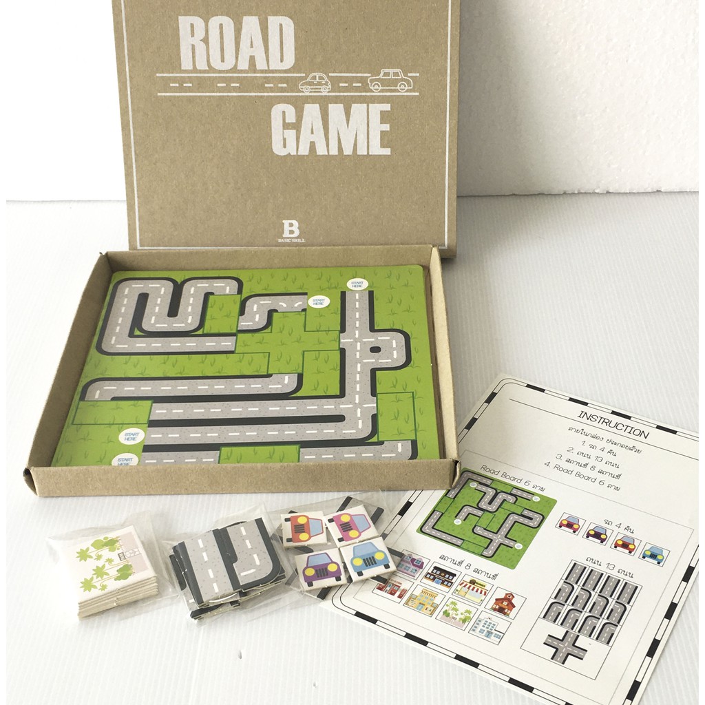 Road Game Street Puzzle Game เกมส์แผนที่ถนนฝึกเด็กต่อถนนจำลองด้วยรูปทรง ...