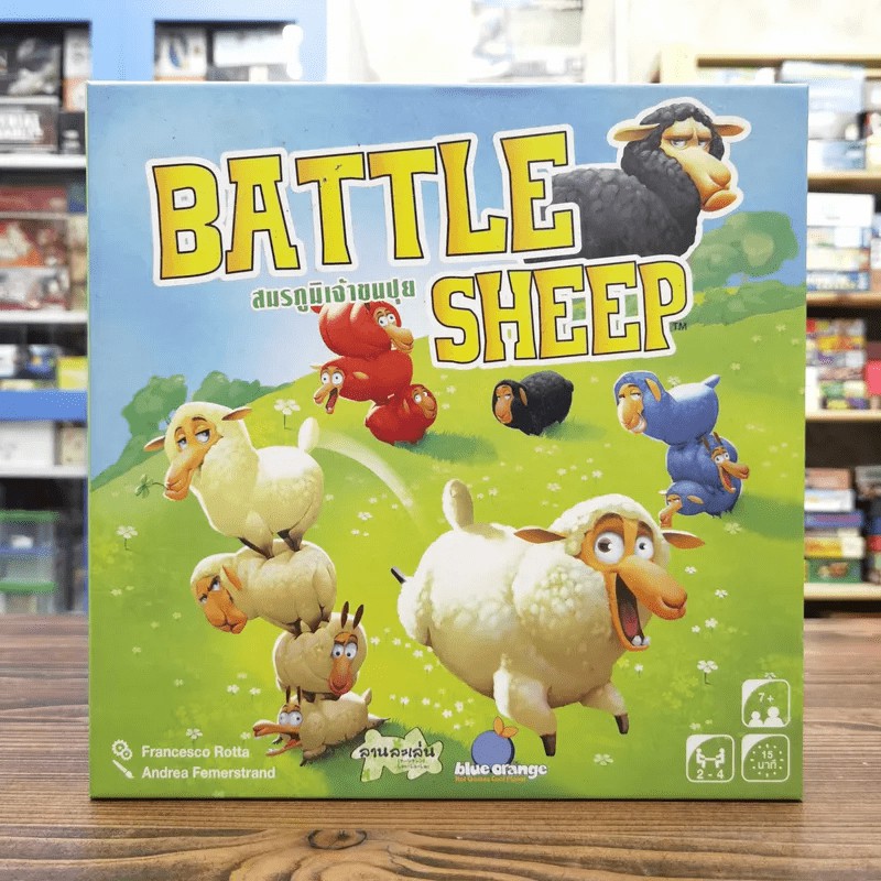 (Used บอร์ดเกมมือสอง) สมรภูมิเจ้าขนปุย Battle Sheep | Shopee Thailand