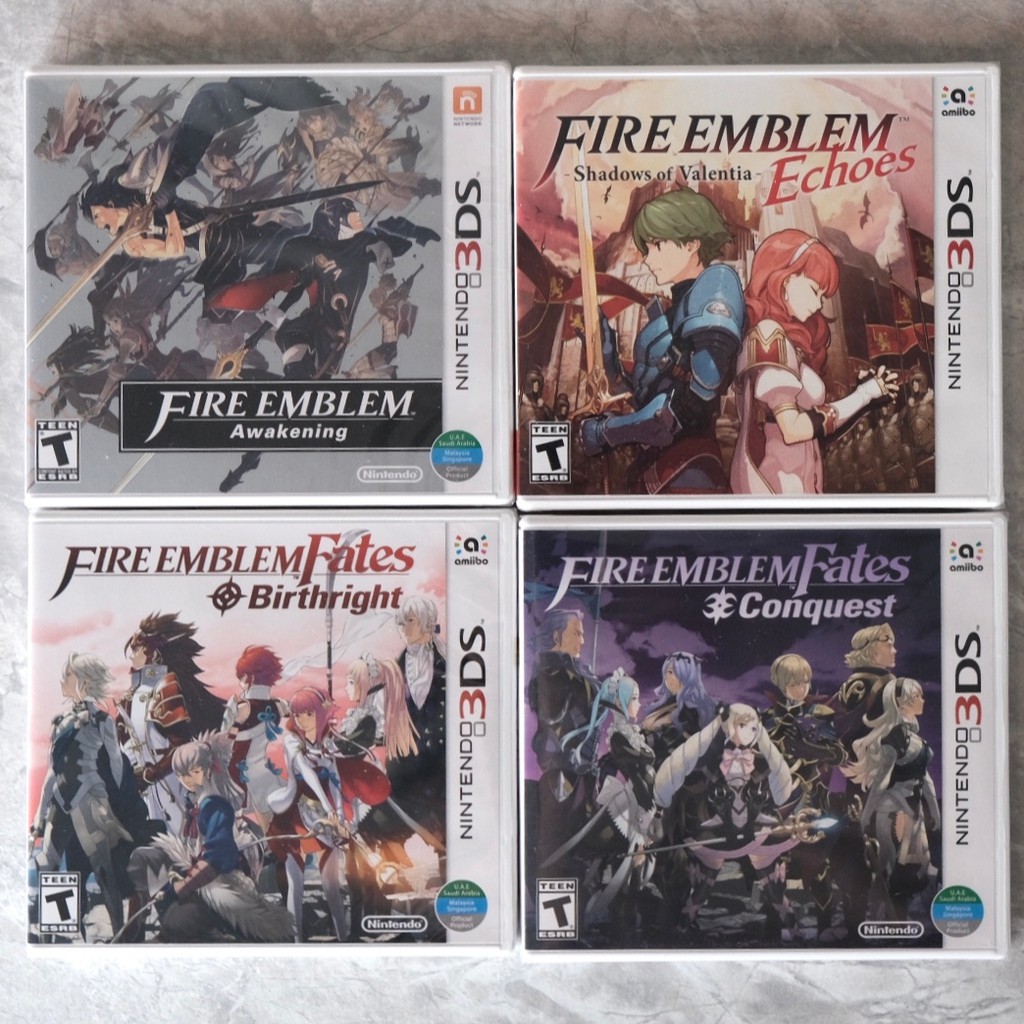 [Bundle มือ1 ส่งฟรี] 3DS Fire Emblem [US] ครบทุกภาค - Brand New Sealed ...