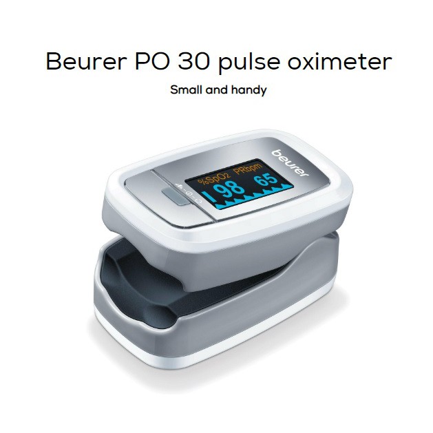 (มีของพร้อมส่ง)Beurer PO30 เครื่องวัดออกซิเจนที่ปลายนิ้ว | Shopee Thailand