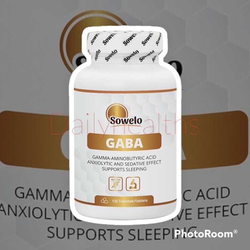 GABA กาบา (Gamma-Aminobutyric Acid), 750 mg, 100 Quick Release Capsules ช่วยหลับลึก บรรเทาเครียด ...