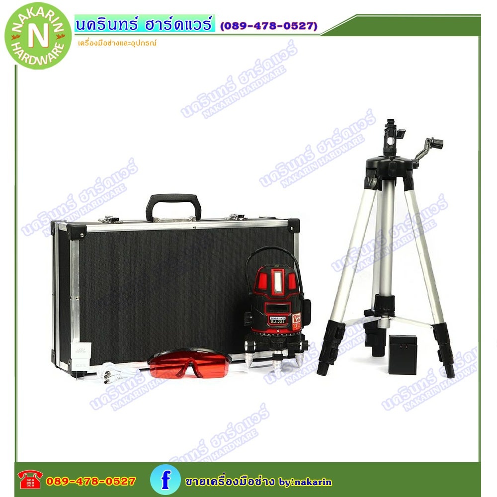 เครื่องวัดระดับเลเซอร์ MARATHON รุ่น SJ-225BOX+ขาตั้ง ลำแสงสีแดง | Shopee Thailand