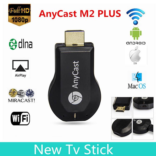 Anycast M2 PLUS HDMI WIFI Display เชื่อมต่อมือถือไปทีวี | Shopee Thailand