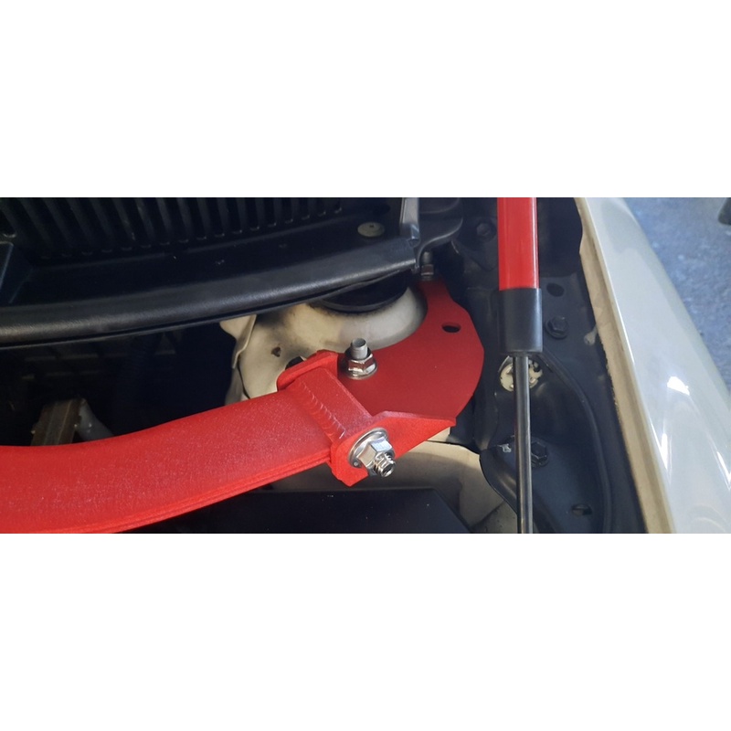 ค้ำโช๊คหน้า HPD Racing ค้ำโช๊ค Yaris gen2ตรงรุ่น Toyota Yaris Gen2 2006 ...