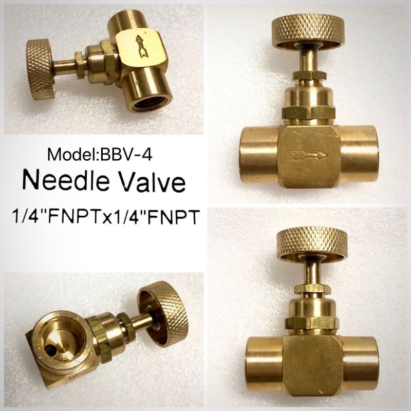 Needle Valvesนิดเดิ้ลวาล์ว snubber สนับเบอร์ข้อต่อลดแรงดัน | Shopee ...