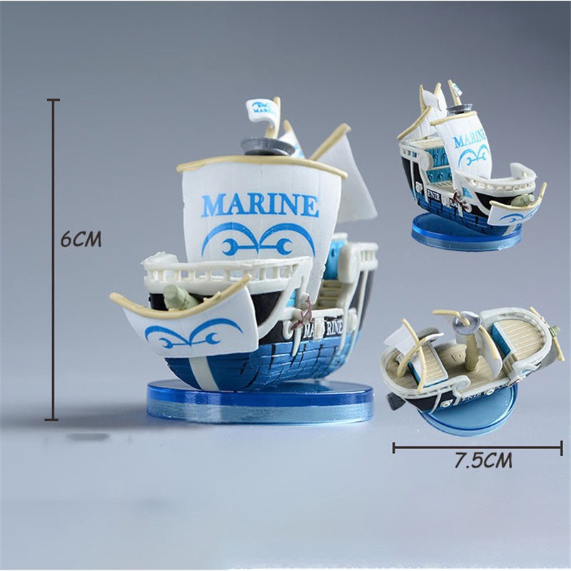 โมเดลฟิกเกอร์ Pvc รูปเรือโจรสลัด One Pieces Pirates Boat Going Merry ...
