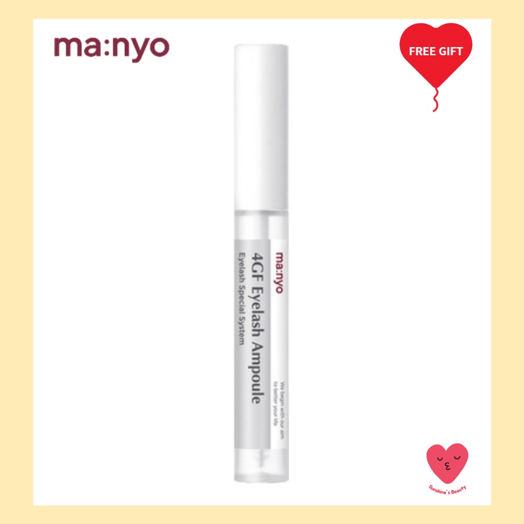 MANYO FACTORY [โรงงาน Manyo] แอมป์ขนตา 4GF 5 มล. | Shopee Thailand