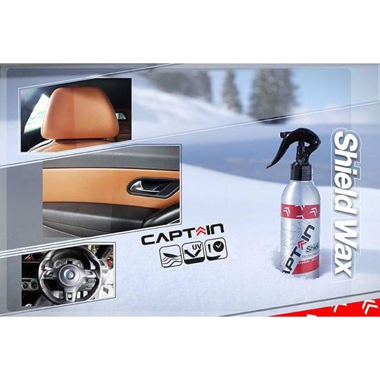 Captain น้ำยาเคลือบภายใน Shield Wax | Shopee Thailand