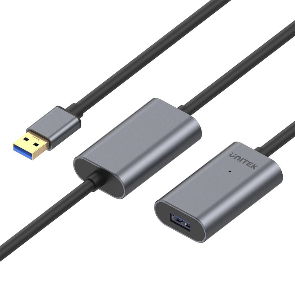 Unitek Y-3004/Y-3005 Cable USB3.1 Gen1 Extension สายต่อยาวพร้อมวงจรขยาย ...