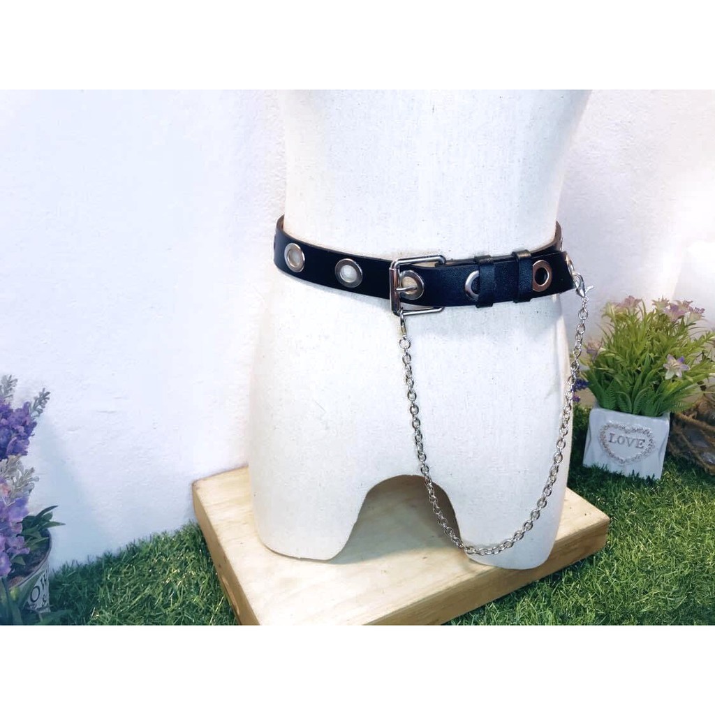 เข็มขัด โซ่ 1 รู ขนาด กว้าง 3 ซม. ยาว 105 ซม. รหัส BV54 | Shopee Thailand