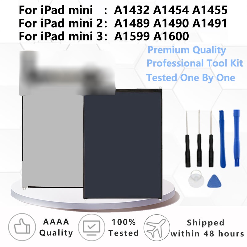 Lcd สําหรับ iPad Mini 1 2 3 A1432 A1454 A1455 A1489 A1490 A1491 A1454 ...