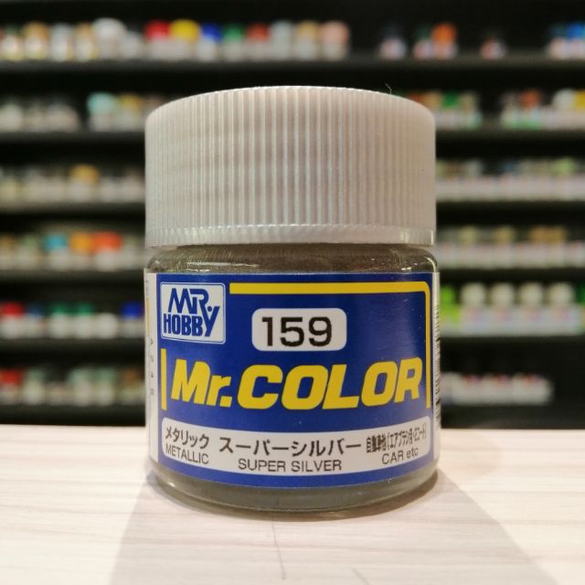 สี Mr.COLOR no.159 METALLIC SUPER SILVER | Shopee Thailand