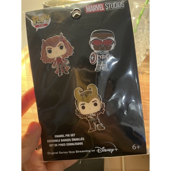 เข็มกลัด Funko Pop! Pin Marvel Studios 3PK Enamel Pin Set - Wanda ...