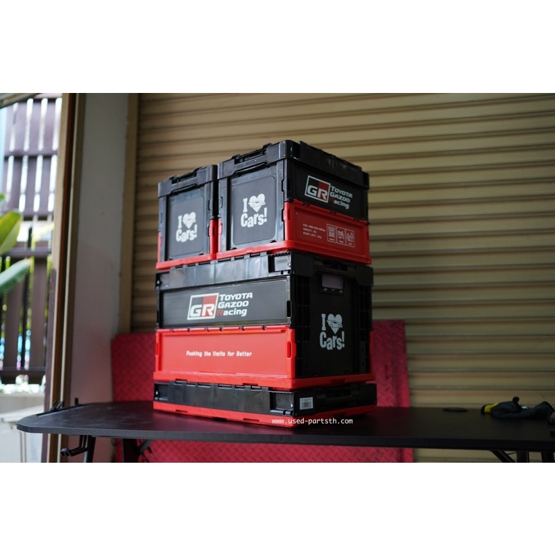 GR Racing Foldable Container 20L , 50L ของแท้ ของใหม่จากญี่ปุ่น ...