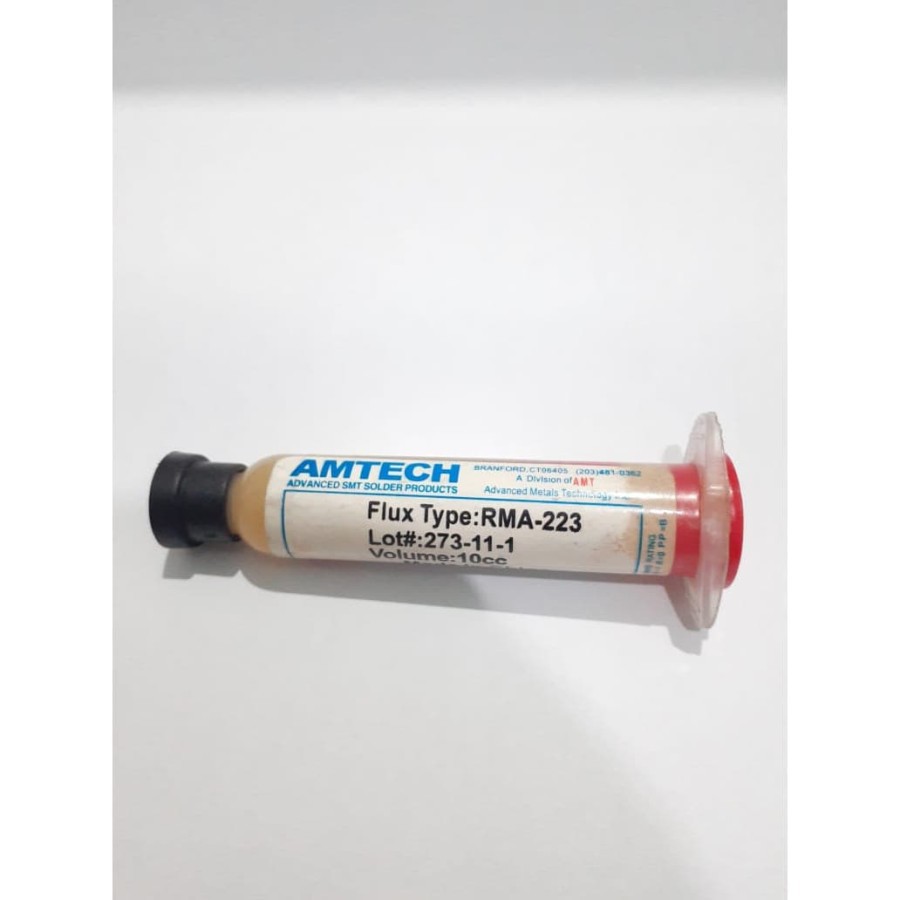 Amtech Solder Paste Flux 10cc RMA-223 RMA223 โรซินที่เปิดใช้งานได้ ...