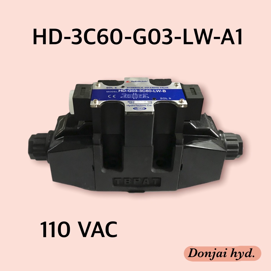 HD-3C60-G03 โซลินอยด์วาล์ว วาล์วทิศทาง โซลินอยด์น้ำมัน วาล์วไฮดรอลิก ...