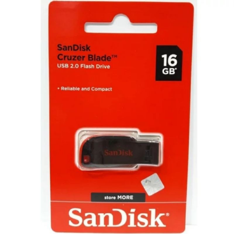 SANDISK แฟลชไดรฟ์ 16GB 500 เพลง MP4 วิดีโอพอร์ต OTG | Shopee Thailand