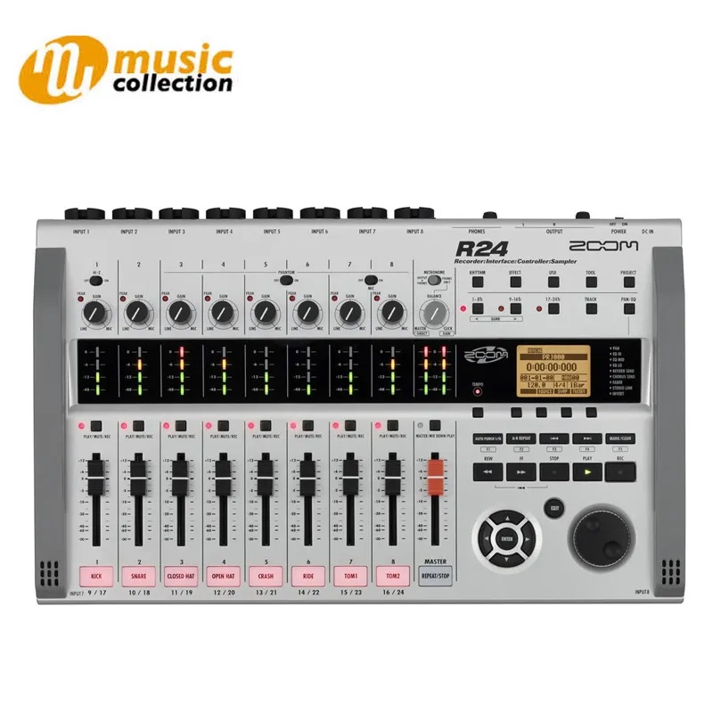 เครื่องบันทึกเสียง ZOOM R-24 RECORDER | Shopee Thailand