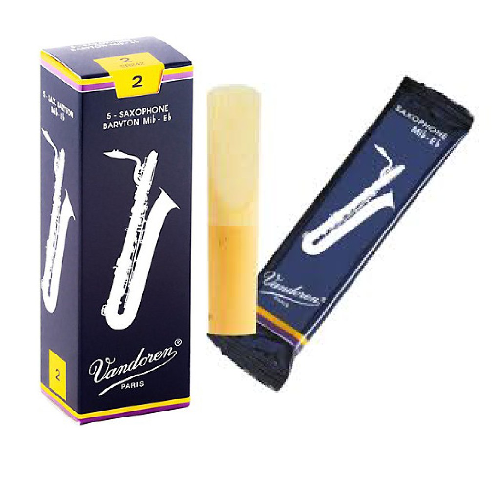 Vandoren Baritone Saxophone Reeds ลิ้นบาริโทนแซ็ก (อัน) | Shopee Thailand