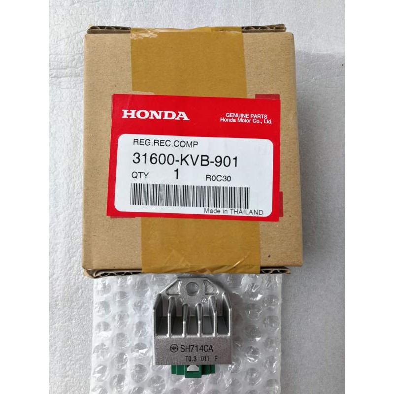 แผ่นชาร์จ แท้ศูนย์ คลิก Click คาร์บู (Reg, Rec Comp 31600-KVB-901 ...