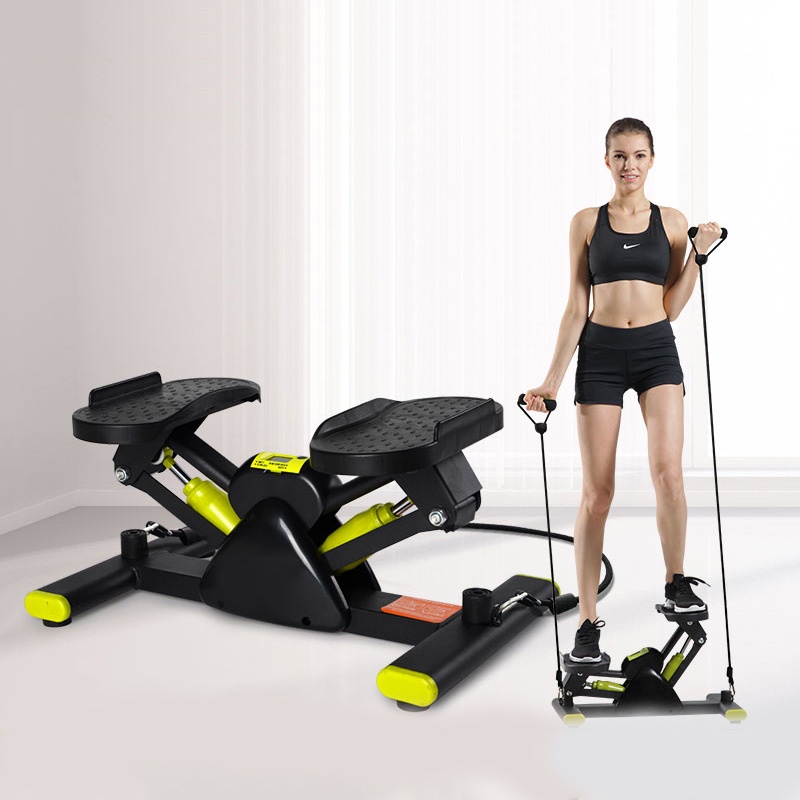 🔥แถมเชือกดึง🔥 V-shape stepper เครื่องเหยียบออกกำลังกาย Mini stepper เครื่องเหยีบบคาร์ดิโอ Side ...