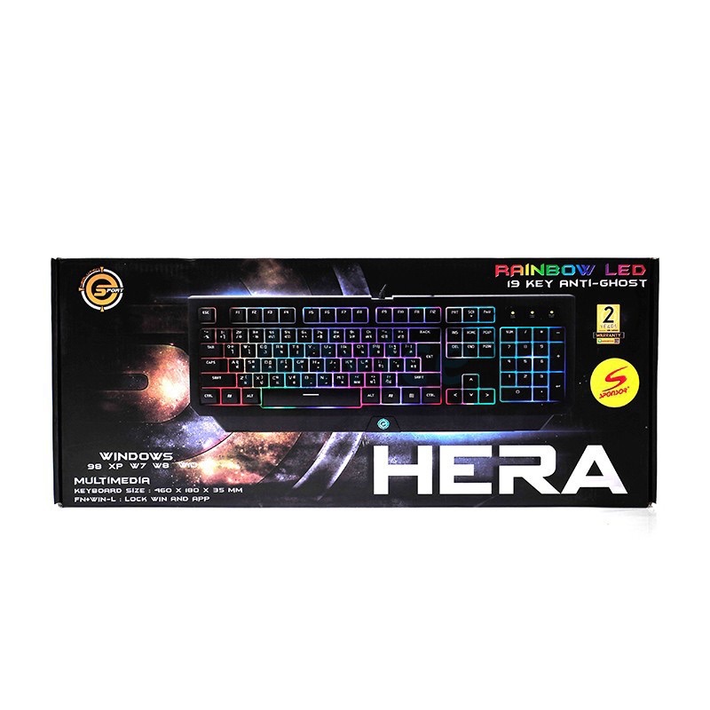 คีย์บอร์ด Neolution E-Sport Gaming Keyboard Hera | Shopee Thailand