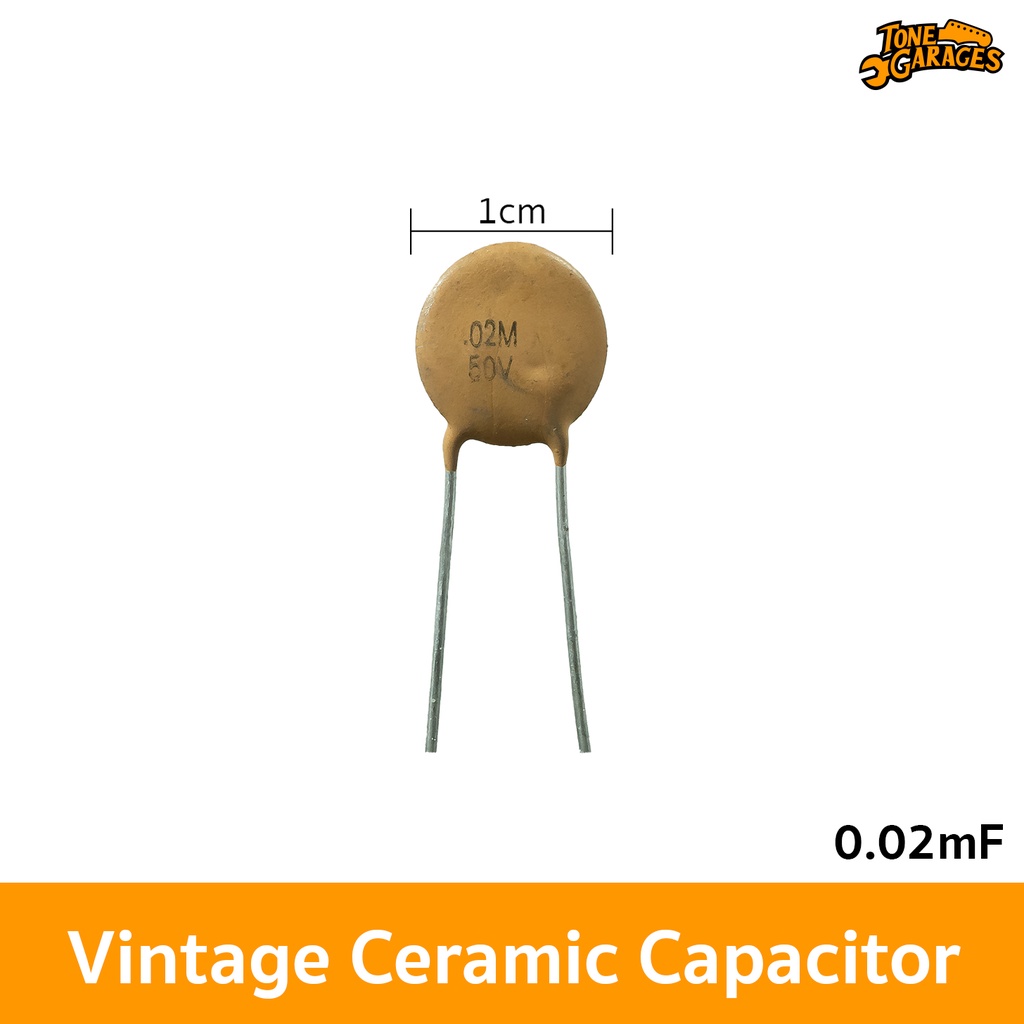 Vintage Ceramic Capacitor 0.02mF / 0.02uF 0.05mF / 0.05uF คาปาซิเตอร์ ...