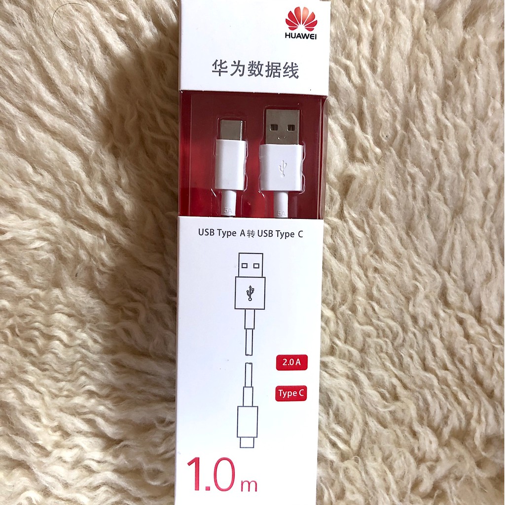 สายชาร์จ และ DATA HUAWEI AP51 USB Type A to USB Type C แท้ 2.0A ยาว 1 M ...