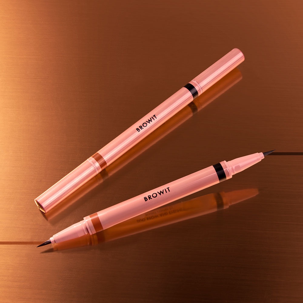 Browit Duo Brow & Eyeliner บราวอิท ดินสอเขียนคิ้วและอายไลน์เนอร์ในแท่ง ...