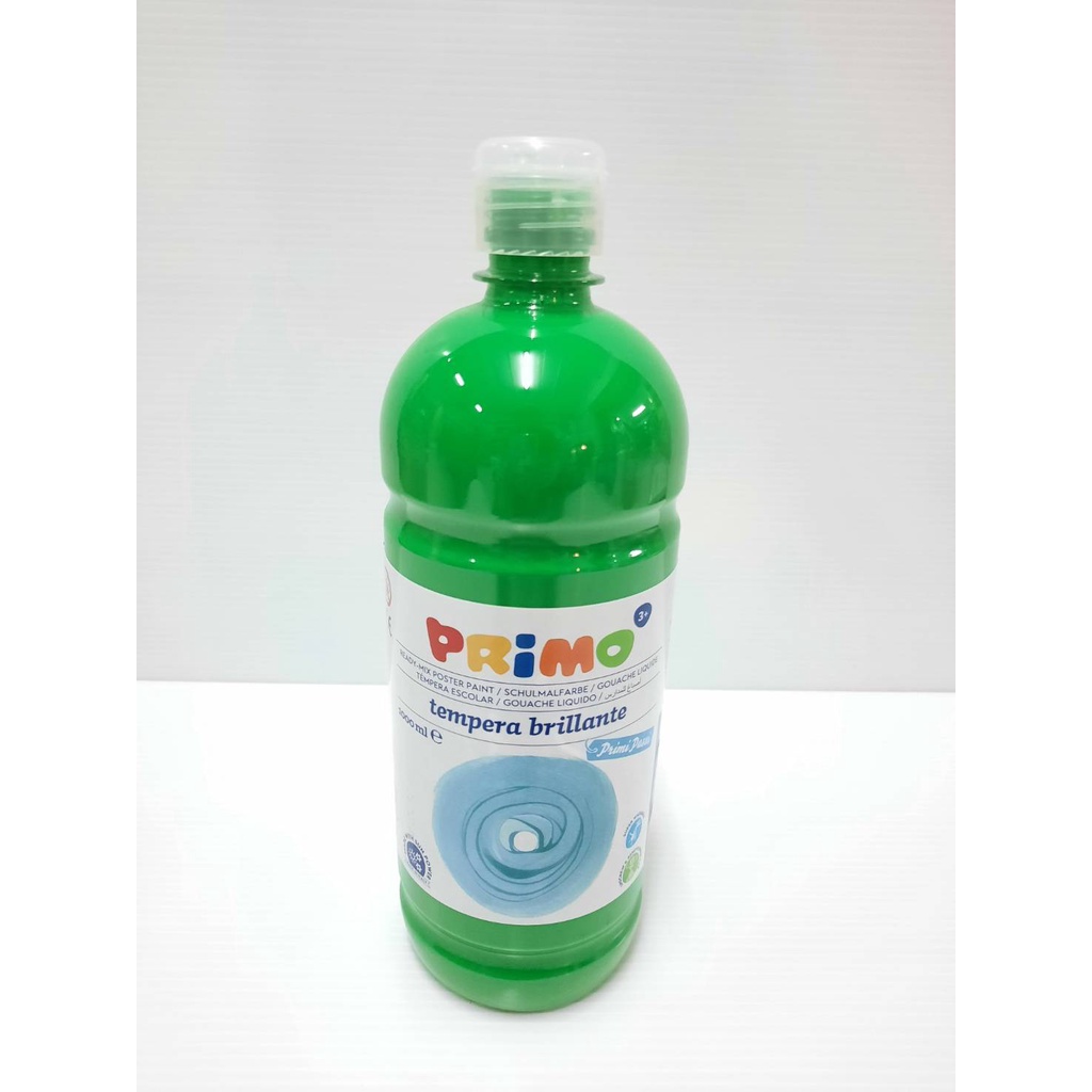 (KTS)สีโปสเตอร์ PRIMO Ready-mix Beginner"s P/M 1000ml. 610 Green สี ...