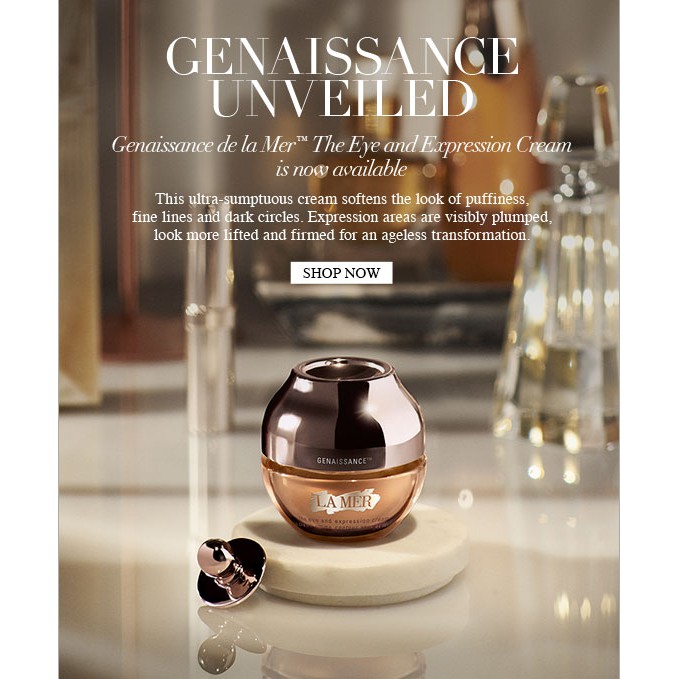 LA MER GENAISSANCE DE LA MER THE EYE AND EXPRESSION CREAM 5ml | Shopee Thailand