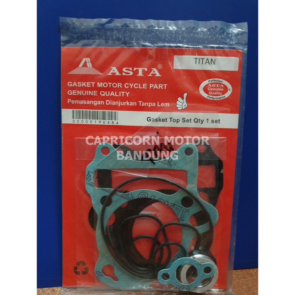 ปะเก็น TOP SET TOPSET SMASH TITAN ASTA บรรจุ perpak | Shopee Thailand