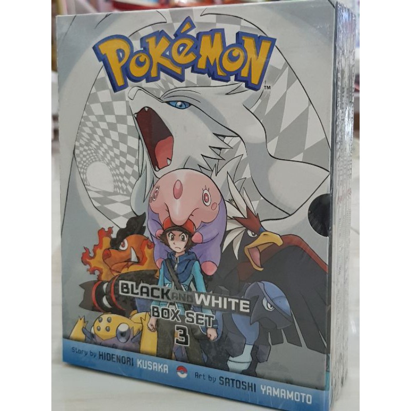 Pokemon Black and White Box Set 3: Includes Volumes 15-20 | Shopee Thailand