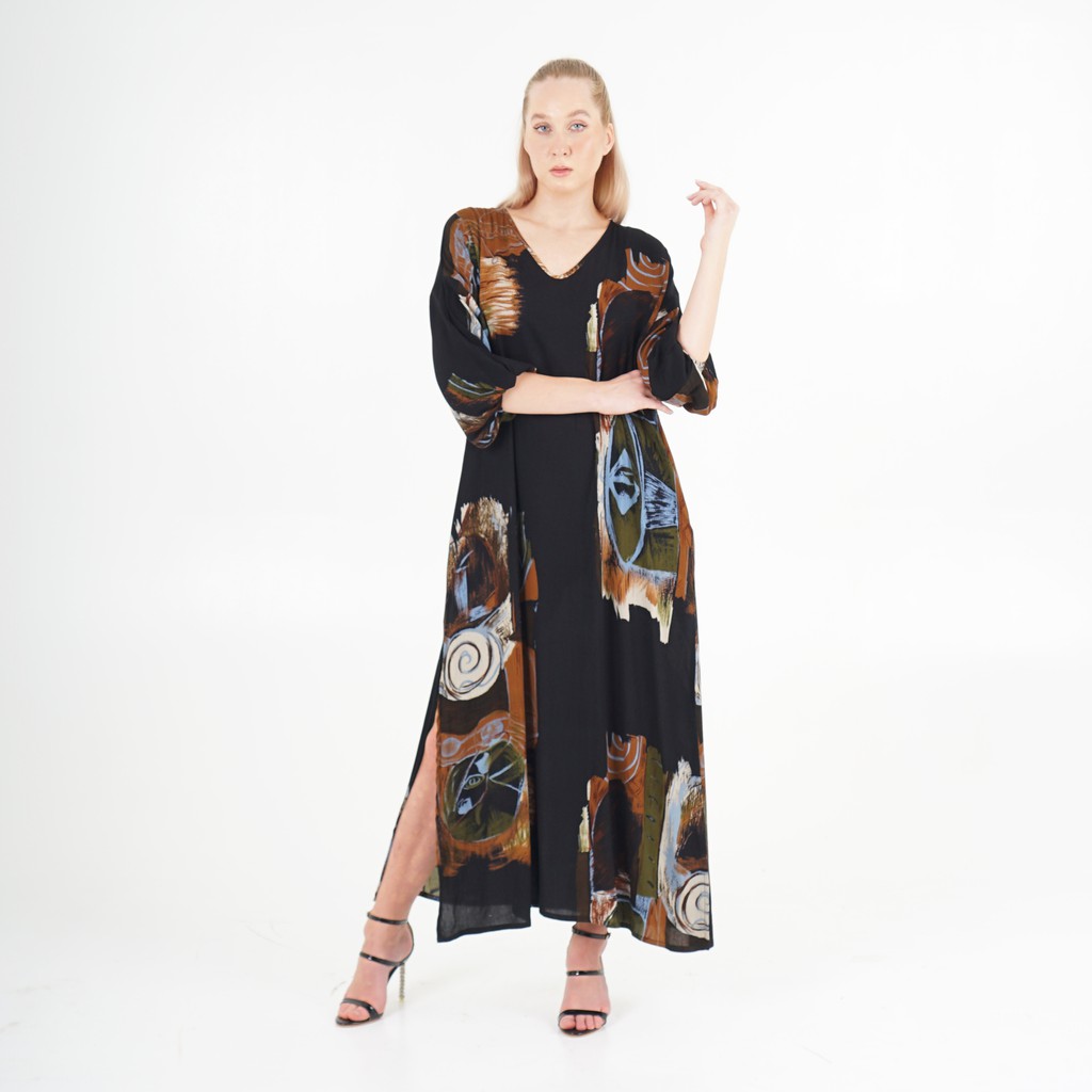 ชุดเดรส Valerie Choco แบบเรียบง่าย | Shopee Thailand