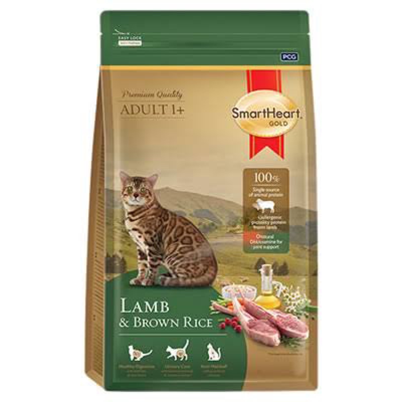 Smart heart gold cat food สมาร์ทฮาร์ท โกลด์ อาหารสำหรับแมวโตทุกสายพันธ์ ...
