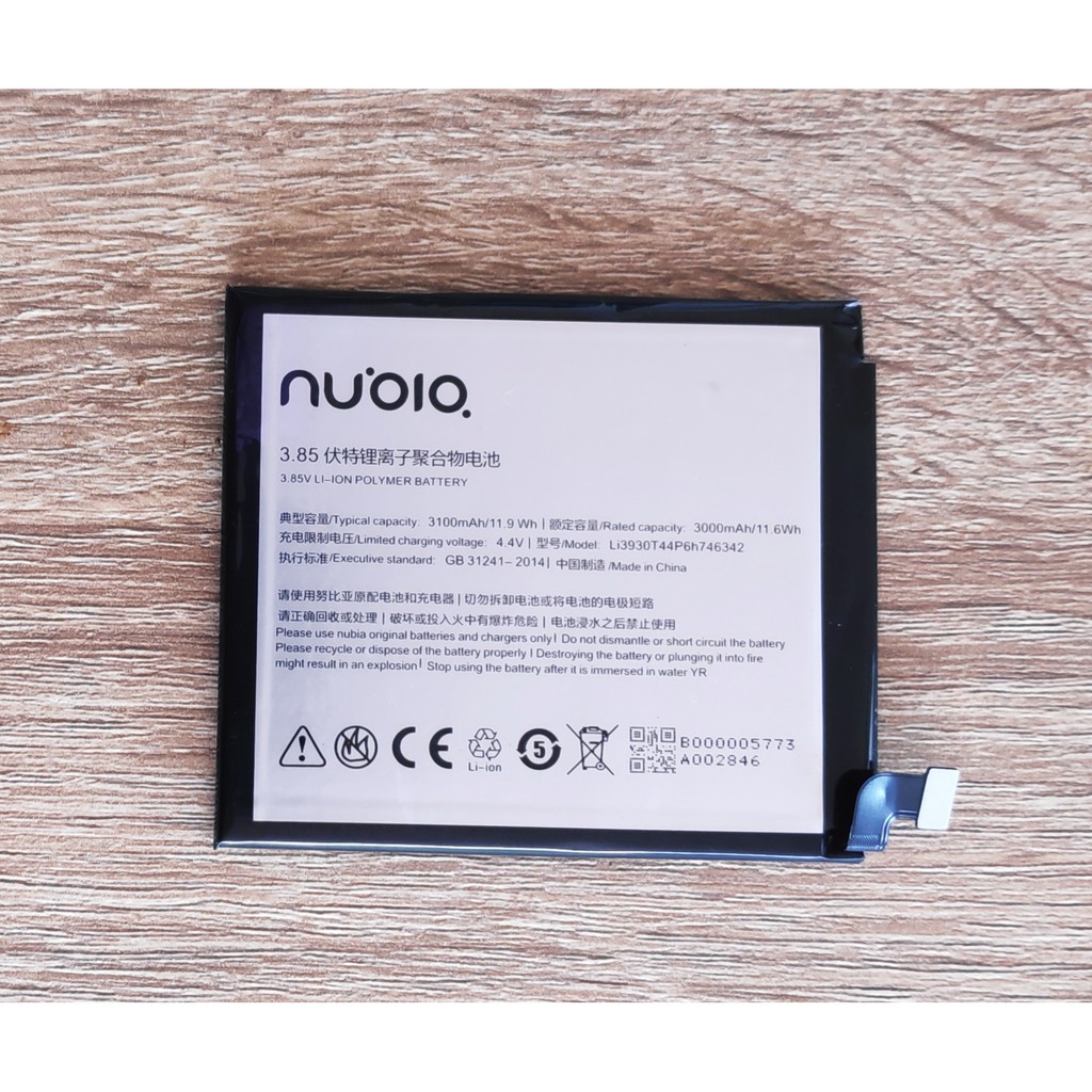 🌼 แบตเตอรี่ Nubia Z17S NX595J Li3930T44P6h746342 🌼 | Shopee Thailand