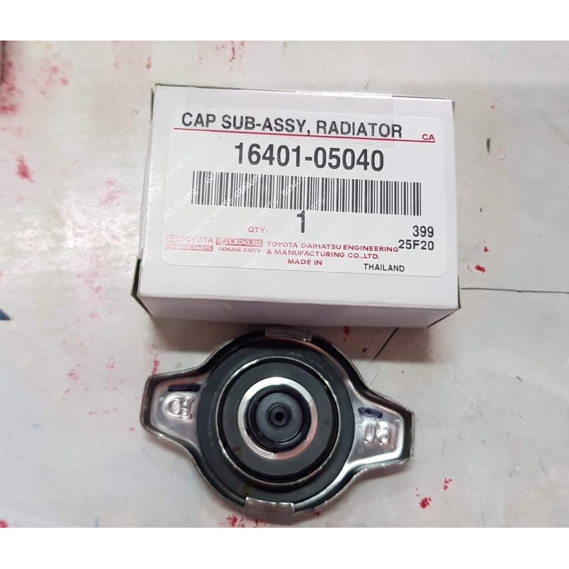 ฝาหม้อน้ำ ฝาปิดหม้อน้ำ แท้ศูนย์ แท้ห้าง Toyota AE100 Vios Altis Camry ...