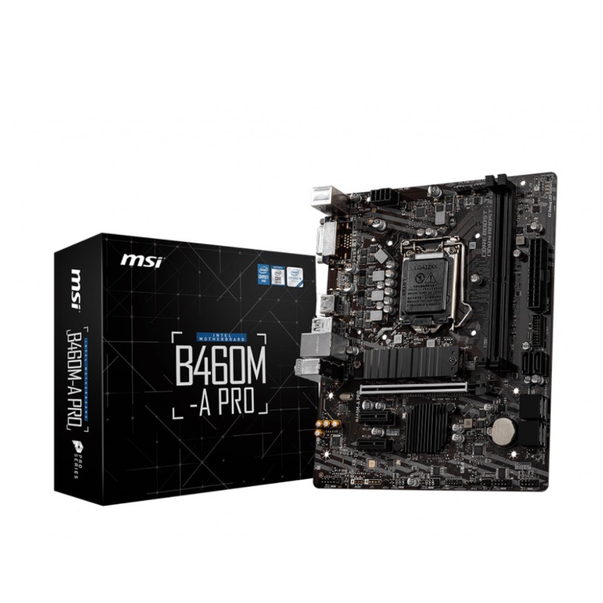 MAINBOARD MSI B460M-A PRO (รับประกัน3ปี) | Shopee Thailand