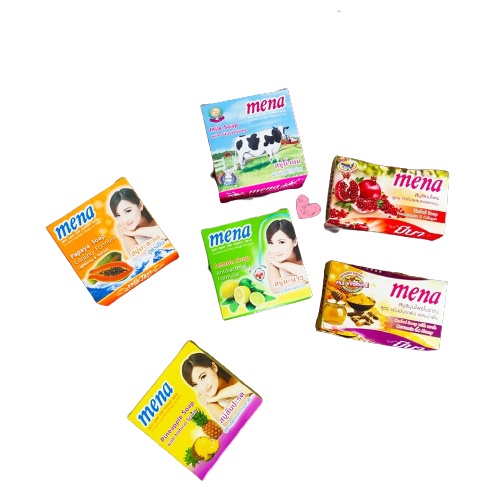 Mena Soap สบู่มีนา สบู่สมุนไพร โปร 3 ก้อน 100 บาท (คละได้ทุกสูตร ...