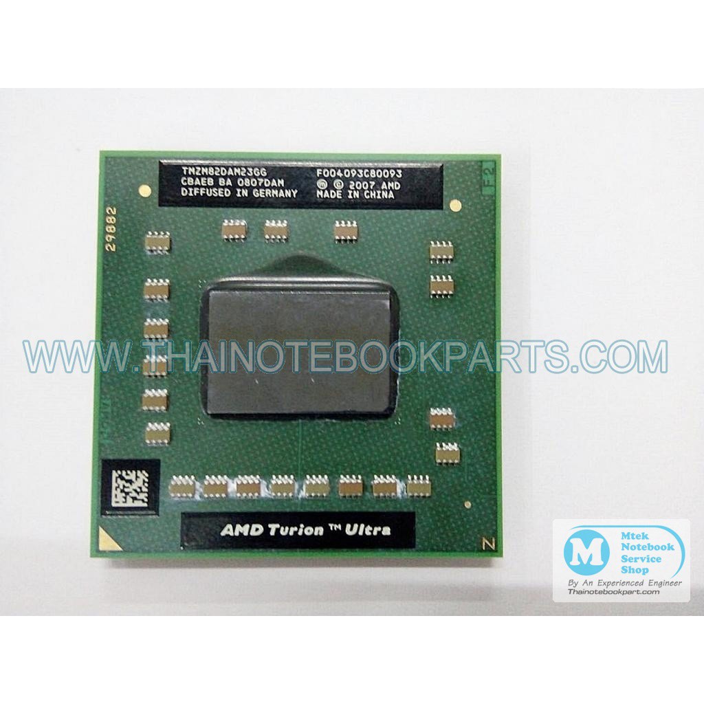 ซีพียู AMD Turion X2 Ultra Dual-Core ZM82 TMZM82DAM23GG 2.2Ghz 2M ...