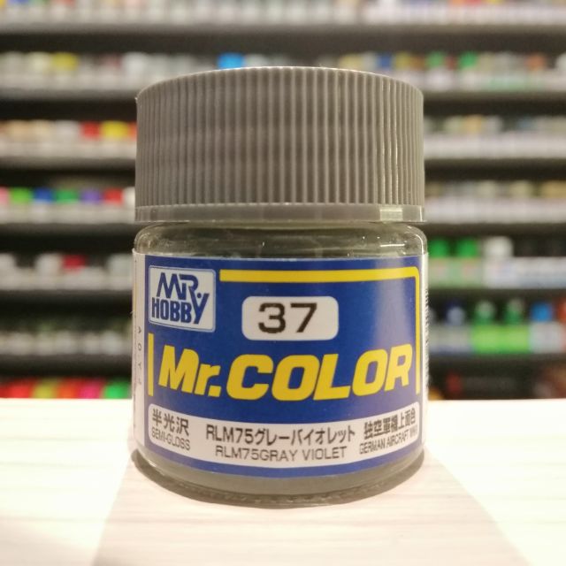 สี Mr.COLOR no.37 RLM75GRAY VIOLET @ INTOYS KORAT | Shopee Thailand