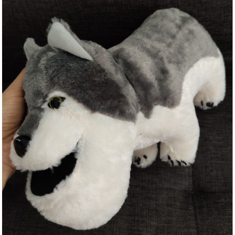 ตุ๊กตาสตุ๊กตาสัตว์คางทูม shakurel หมาคางทูม ไซบีเรียน ป้ายห้อย | Shopee ...