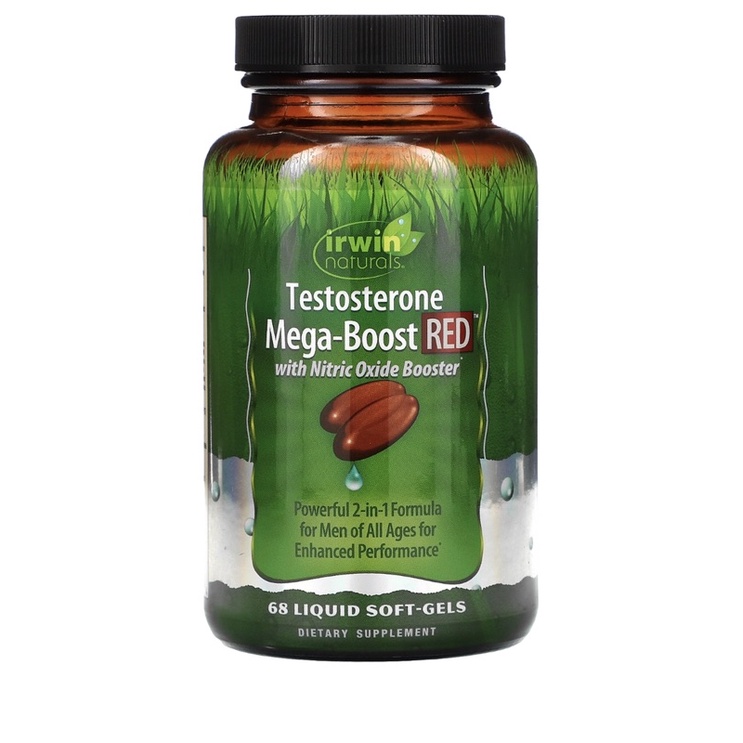 Testosterone mega boost 68 liquid capsules | Shopee Thailand