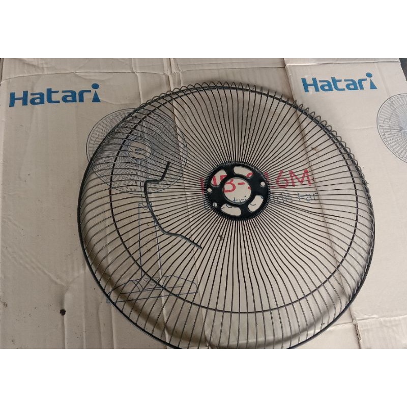 ตะแกรงพัดลมฮาตาริ ฝาด้านหน้า ฝาด้านหลังHatari ขนาดใบพัด16 นิ้ว(มือสอง)ไม่รวมโลโก้+สายรด | Shopee ...