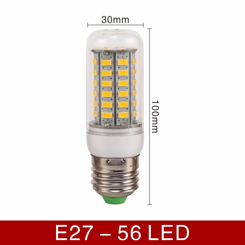 Got Liang หลอดไฟ LED E27 E14 24 36 48 56 69 72LEDs SMD5730 220V สําหรับบ้าน | Shopee Thailand
