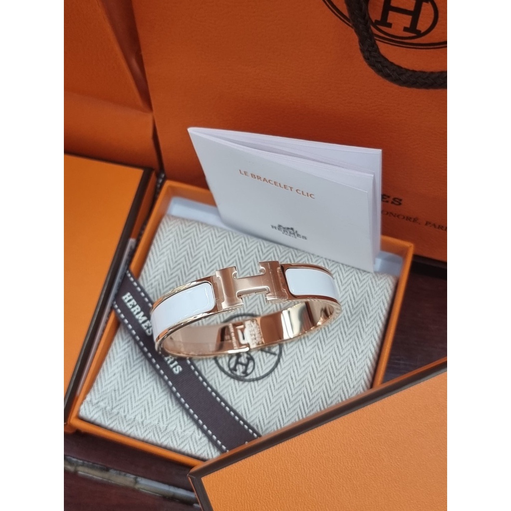 New Hermes bracelet Clic H | Shopee Thailand
