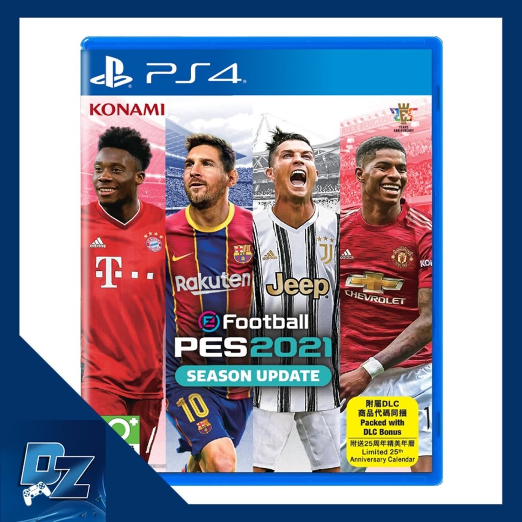 PES 2021 PS4 Games มือ 1 New Season Update [แผ่นเกมส์ PS4] [แผ่น PS4 ...