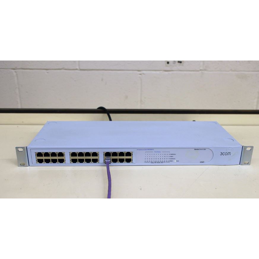 3Com 2024 Switch 24-Port 10/100Mbps BaseLine 2024 Switch | Shopee Thailand