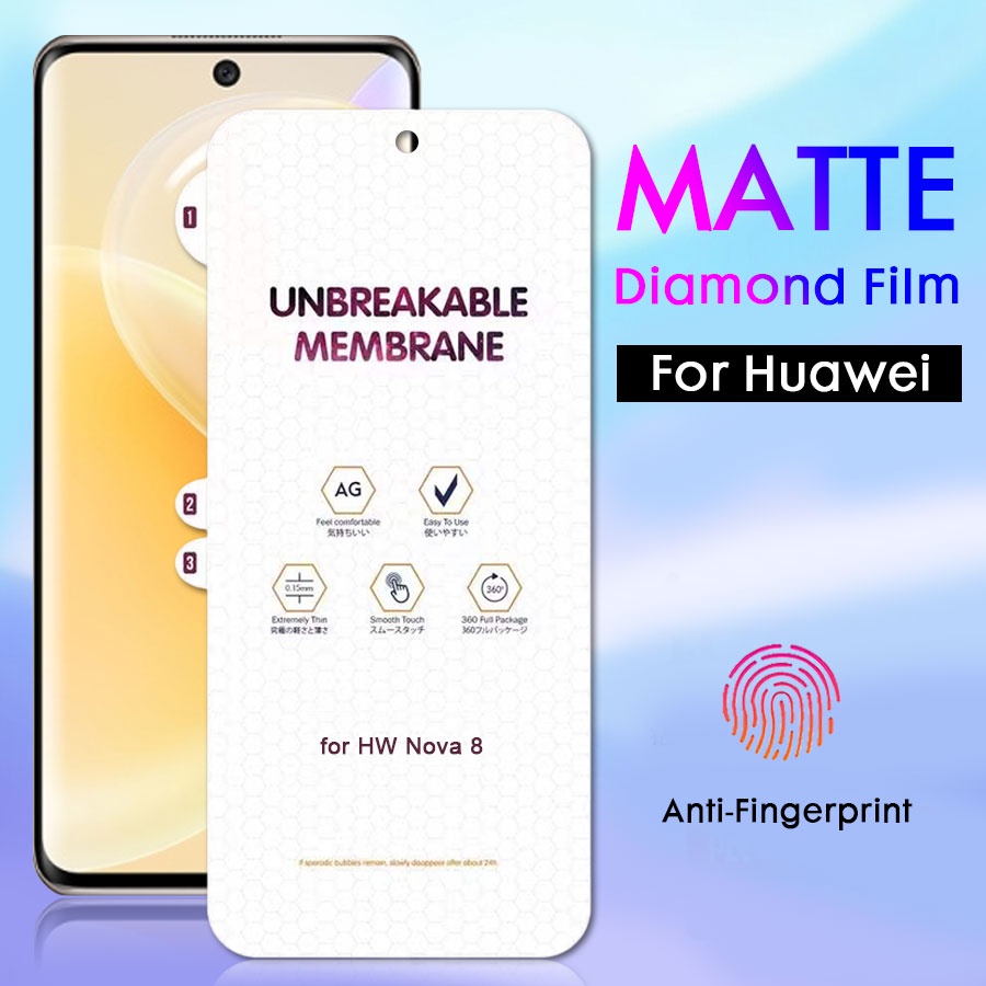 Huawei P30 P40 Pro Mate 20 Mate 30 Mate 40 Pro Nova 8 เพชร ความละเอียดสูง ป้องกันหน้าจอ เคลือบ ...