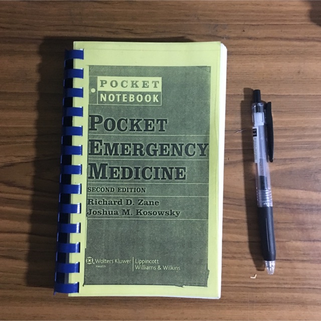 Pocket Emergency medicine (Pocket notebook) 2nd edition | Shopee Thailand